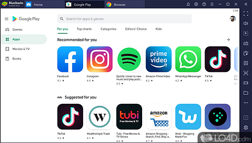 BlueStacks App Player - Screenshots