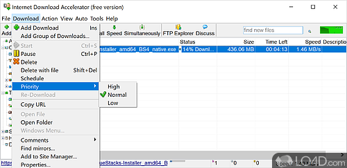 Internet Download Accelerator - Screenshots