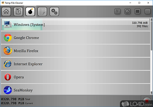 Temp File Cleaner - Screenshots