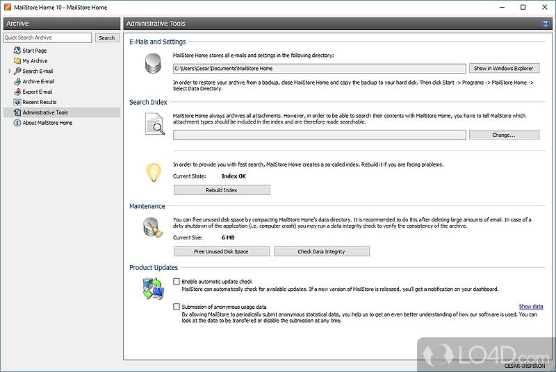 MailStore Home - Download