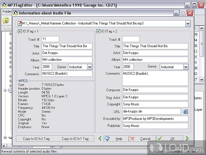 MP3TagEditor - Download