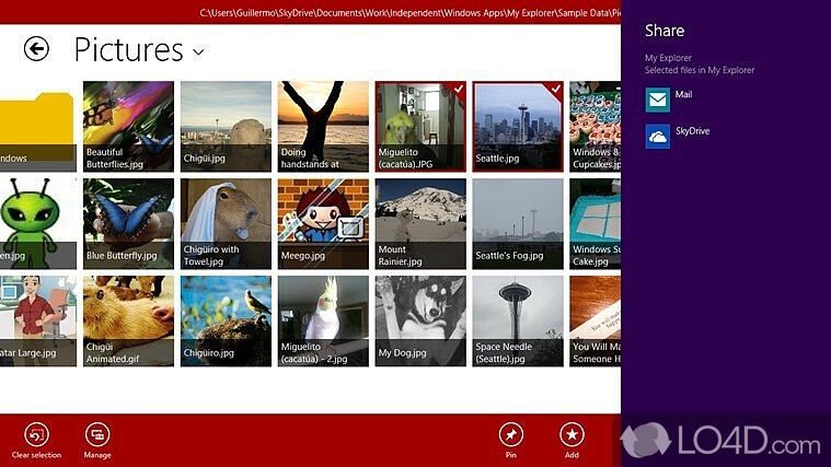 My Explorer for Windows 8 - Download