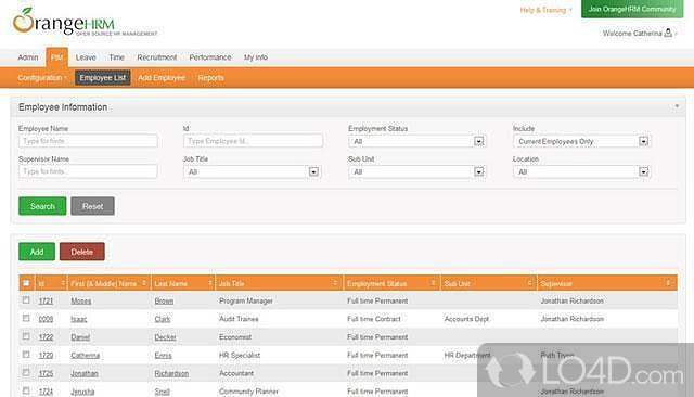 OrangeHRM - Download
