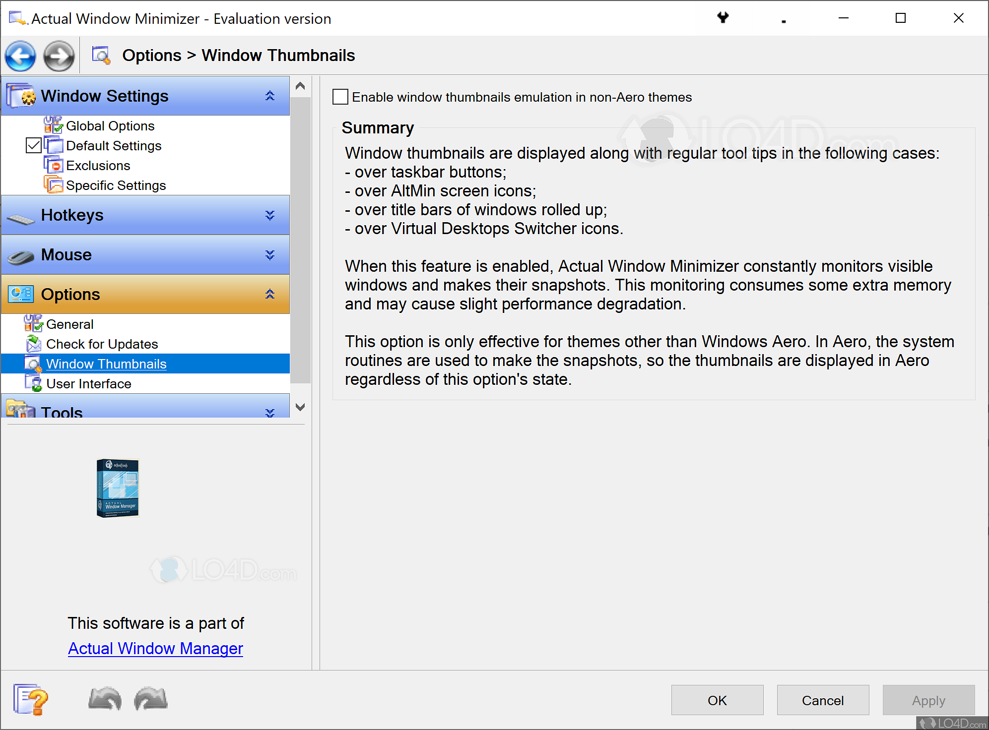 Actual Window Minimizer - Download