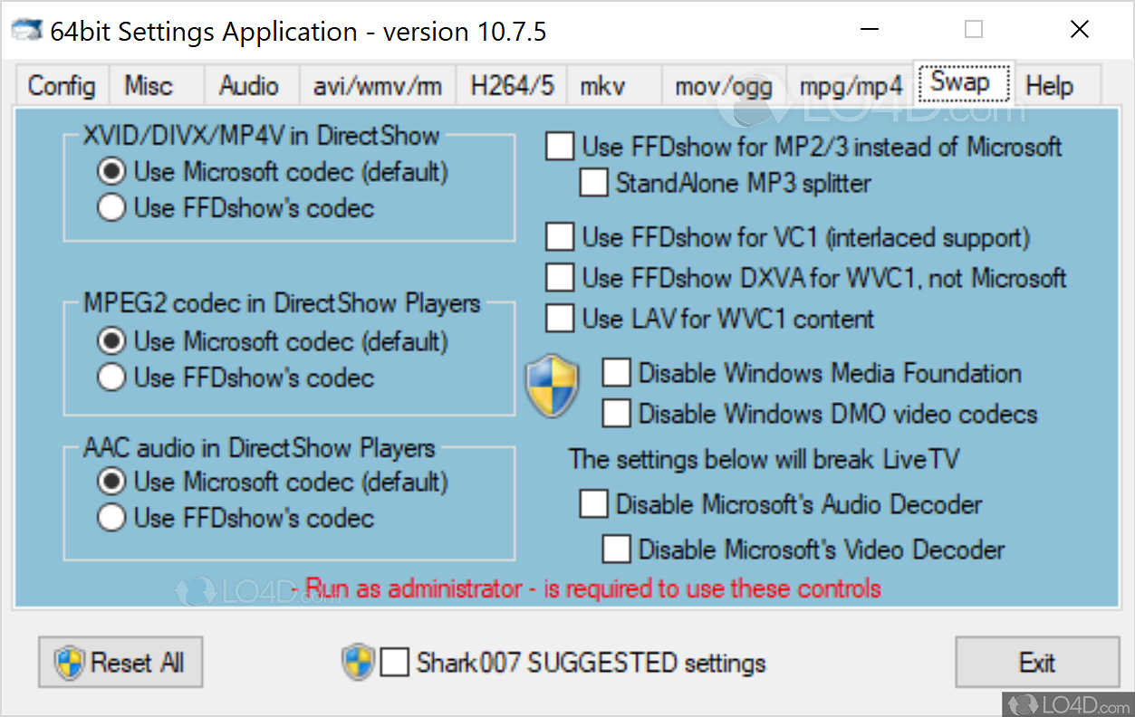 ADVANCED Codecs - Download