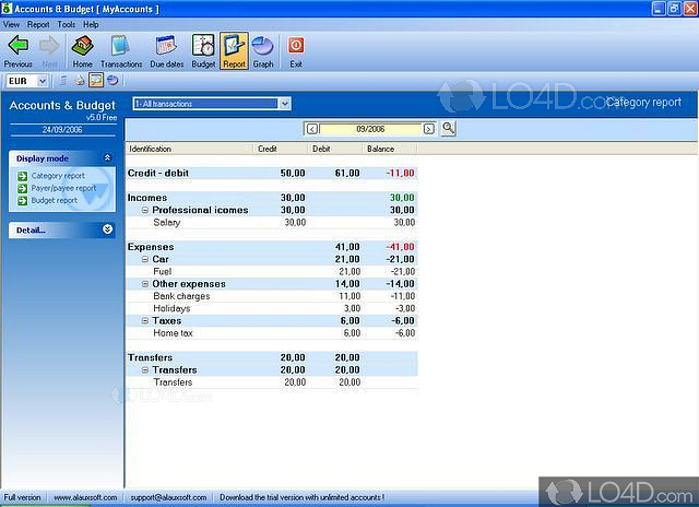 Accounts & Budget - Download