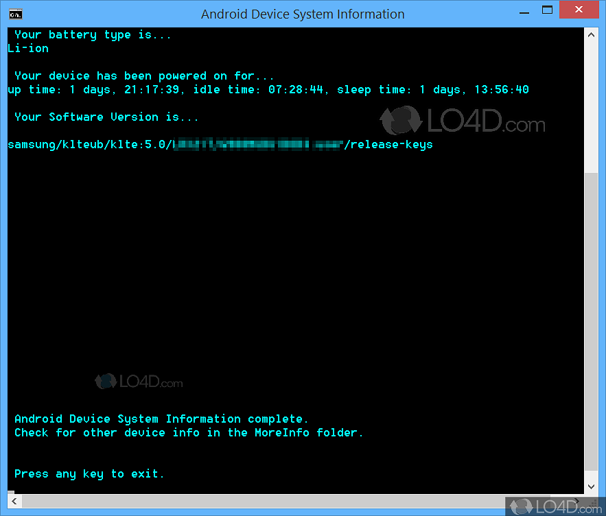 Android Device System Information - Download