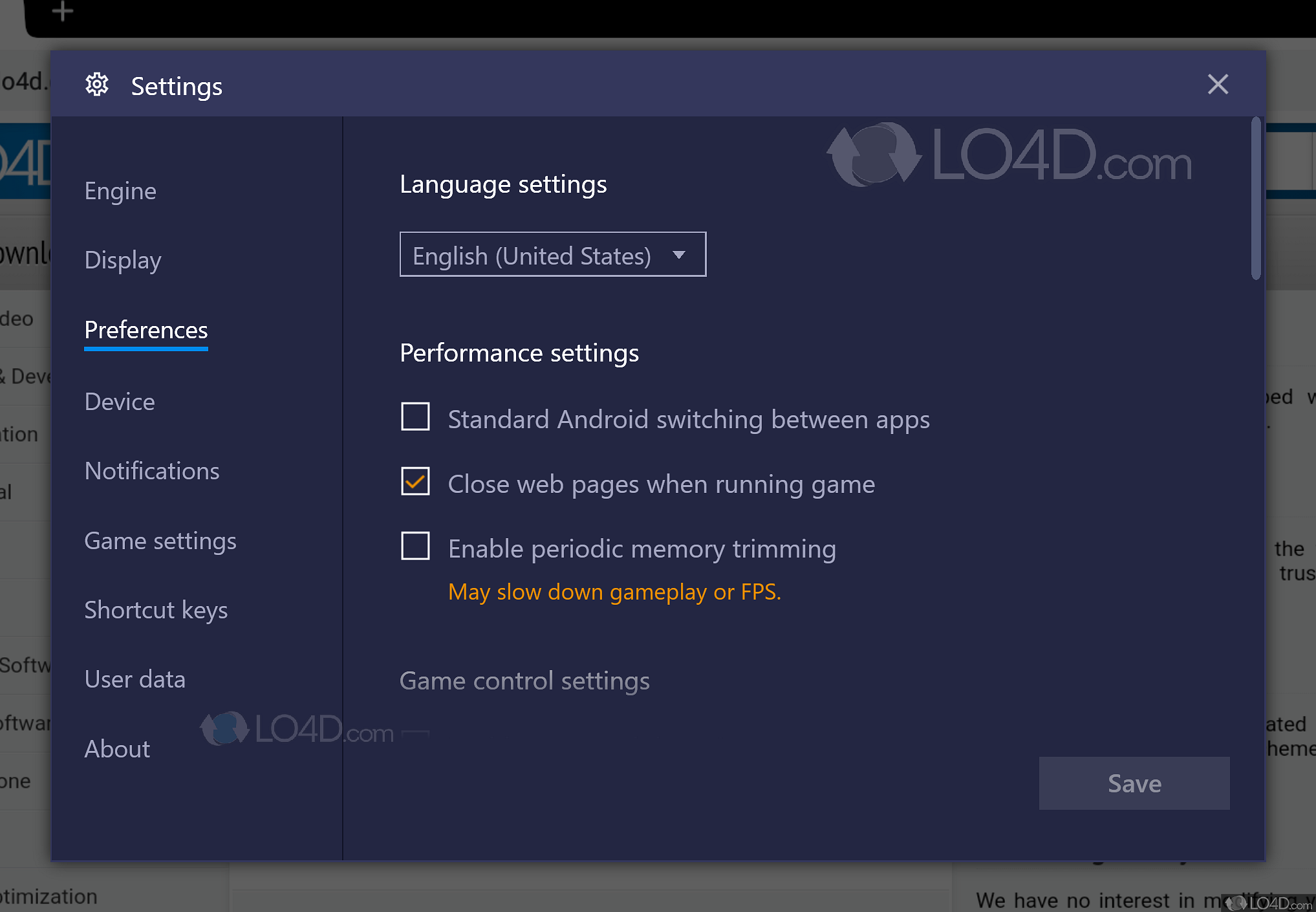 BlueStacks App Player - Screenshots