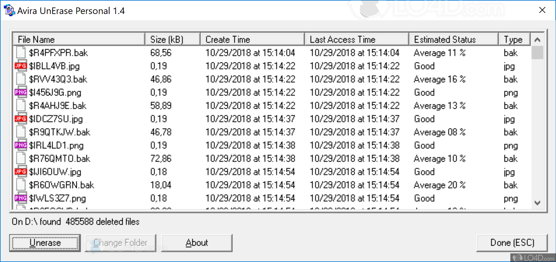 Avira UnErase Personal - Download