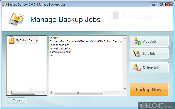 Backup Outlook - Download