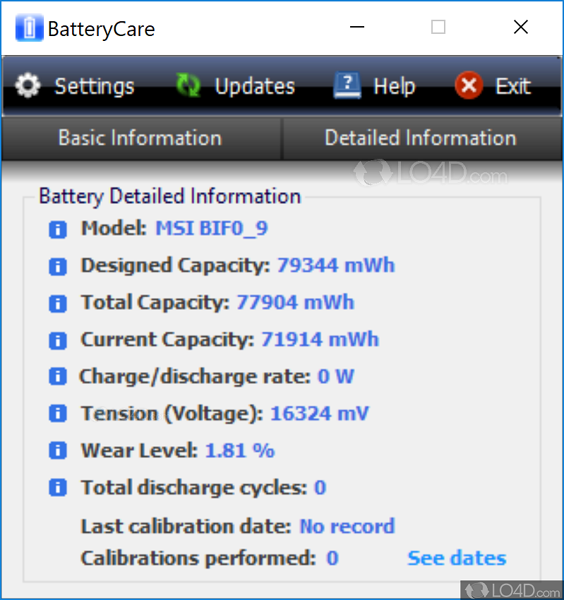 BatteryCare - Download