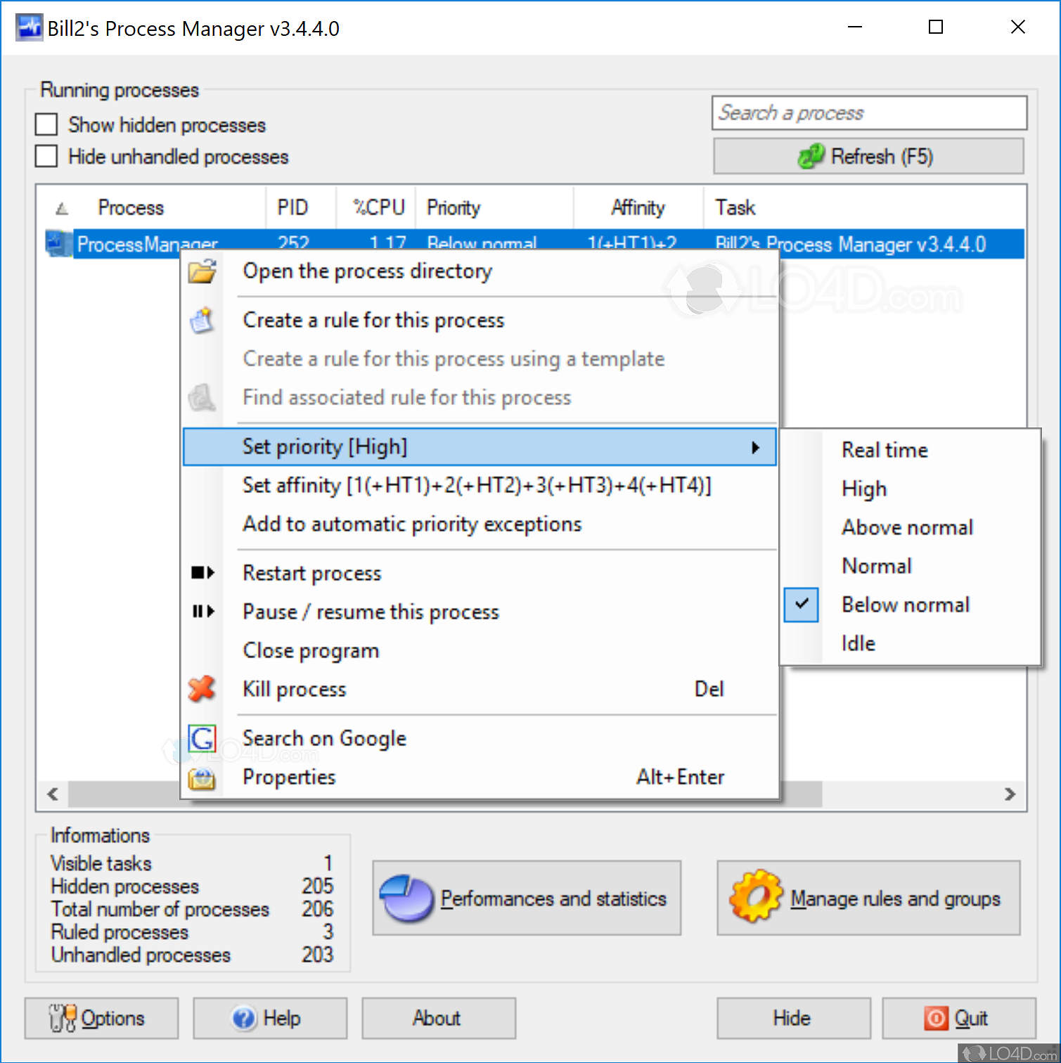 Bill2's Process Manager - Download