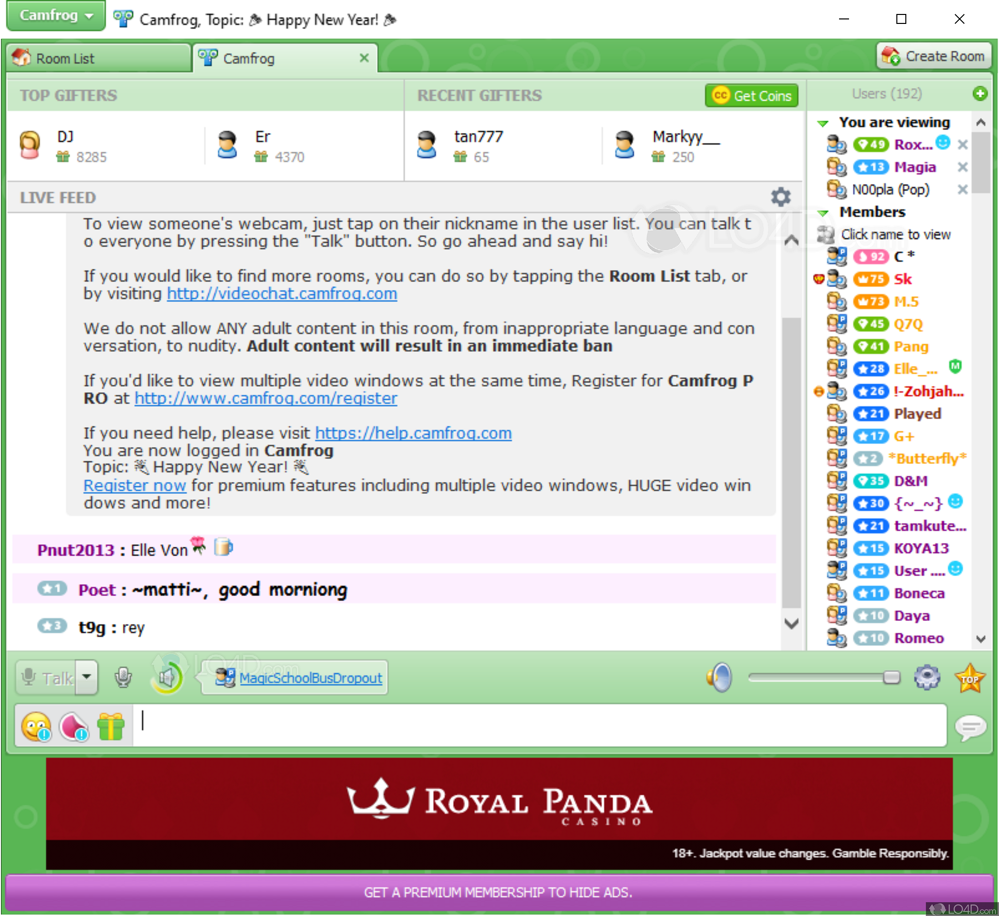Camfrog Video Chat - Download