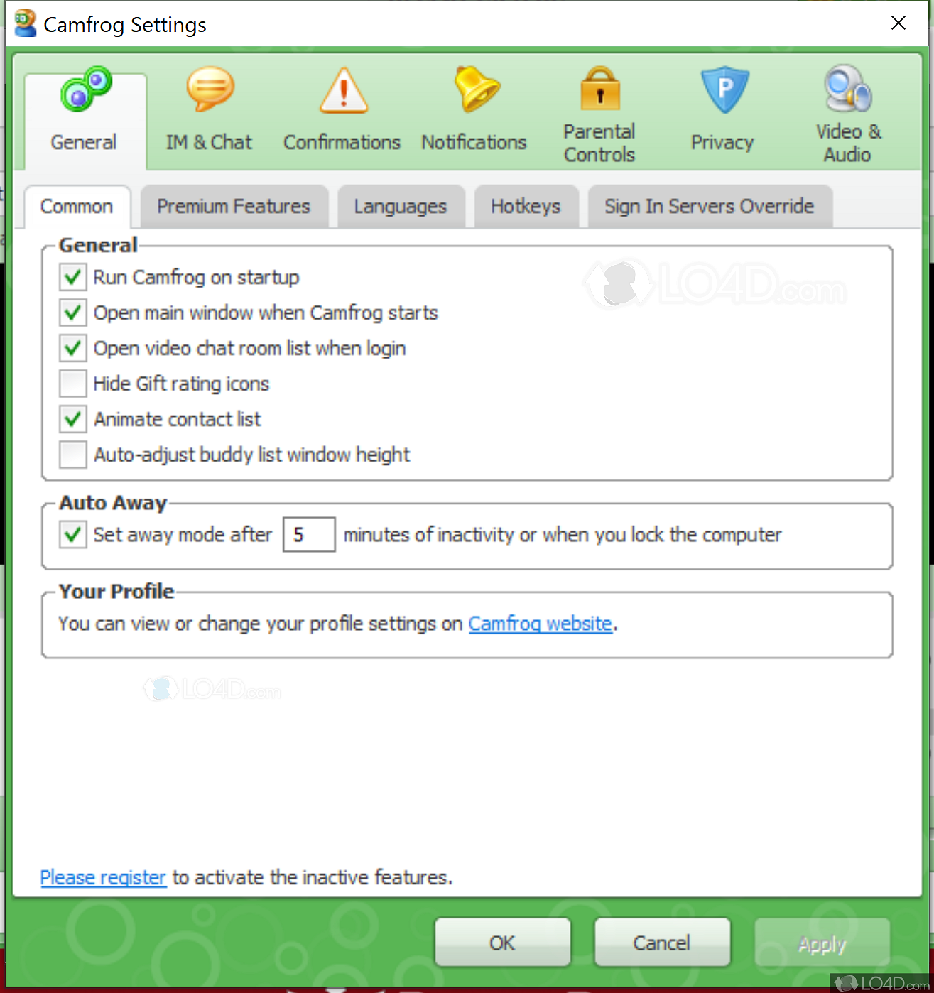 Camfrog Video Chat - Download