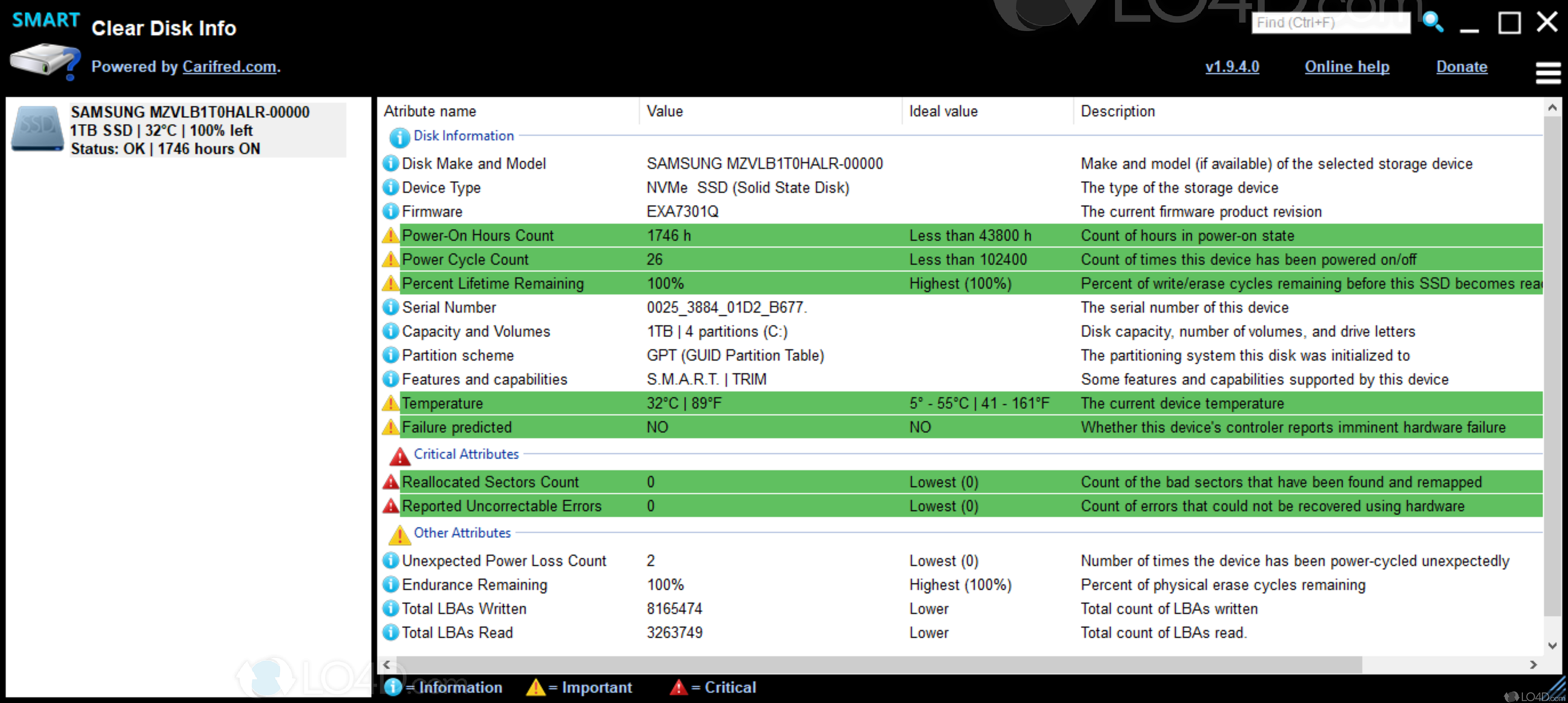 Clear Disk Info - Download