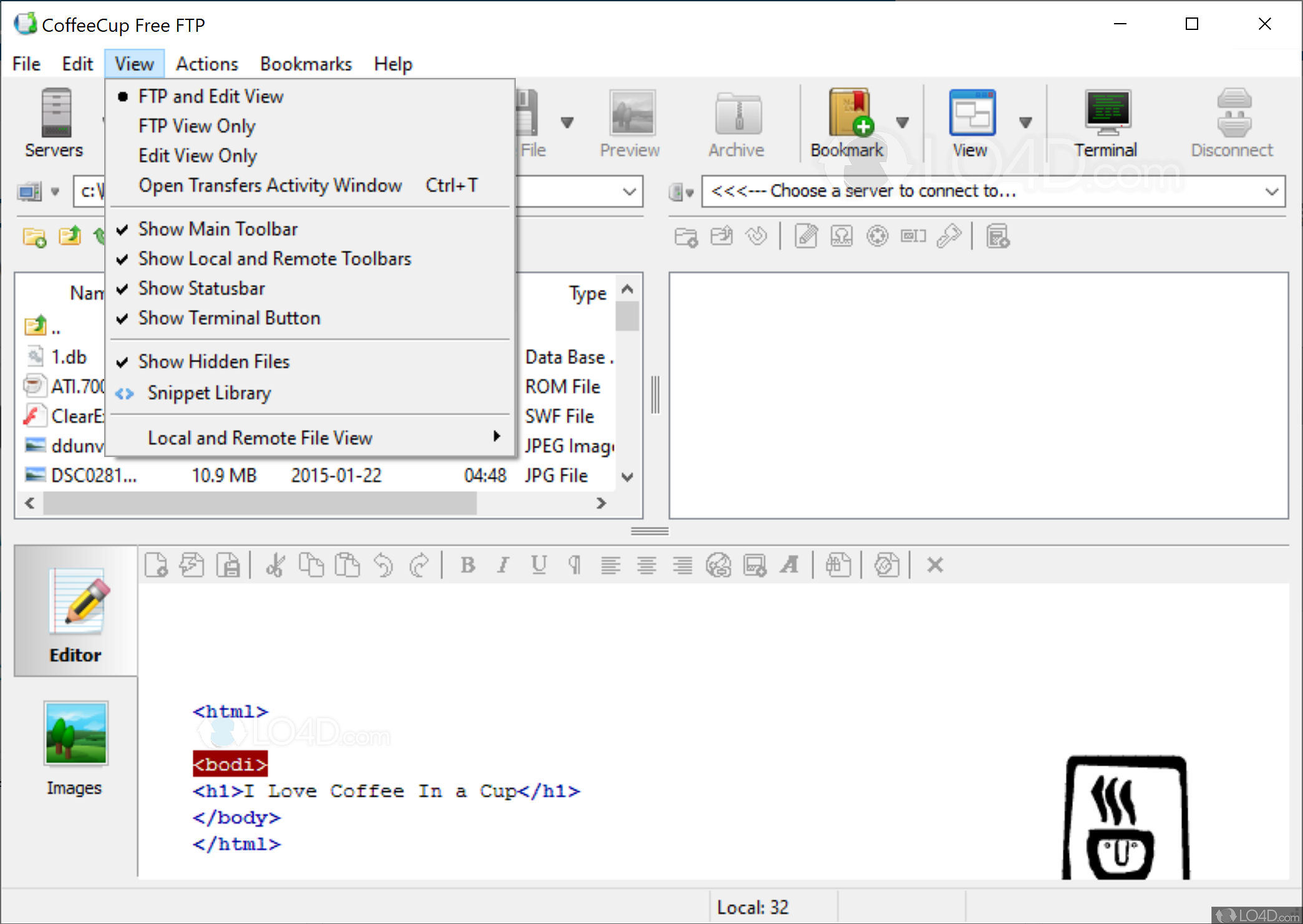 CoffeeCup Free FTP - Download