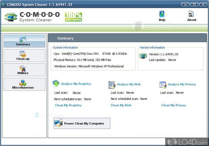 Comodo System Cleaner - Download