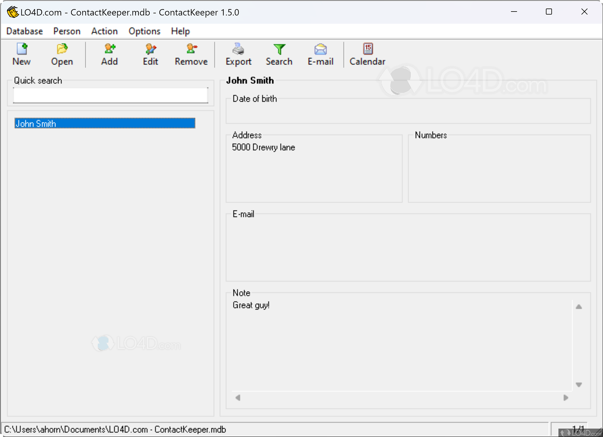 ContactKeeper - Download
