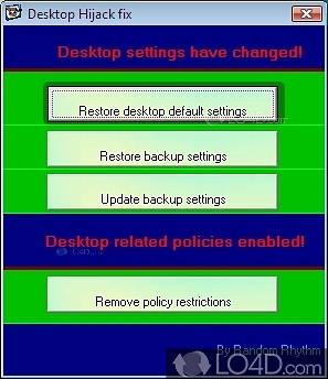 Desktop Hijack Fix - Download