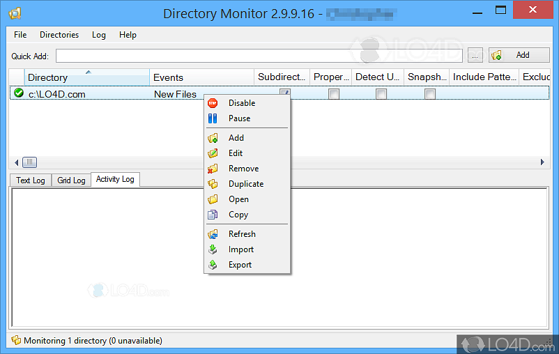 Directory Monitor - Download