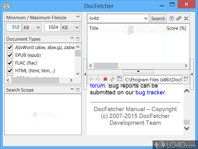 DocFetcher - Download