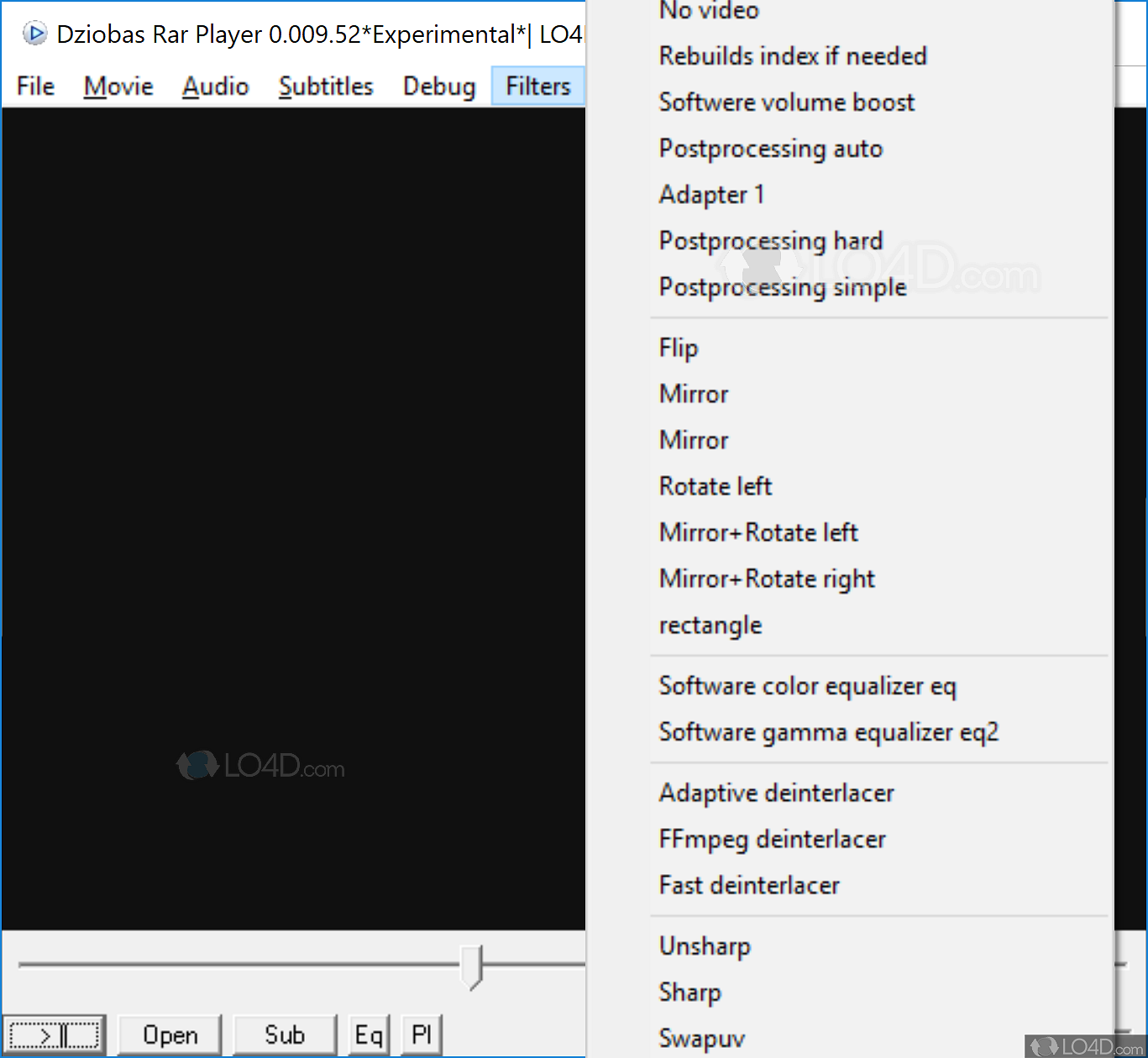 Dziobas Rar Player - Download