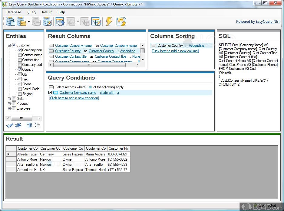 Easy Query Builder - Download