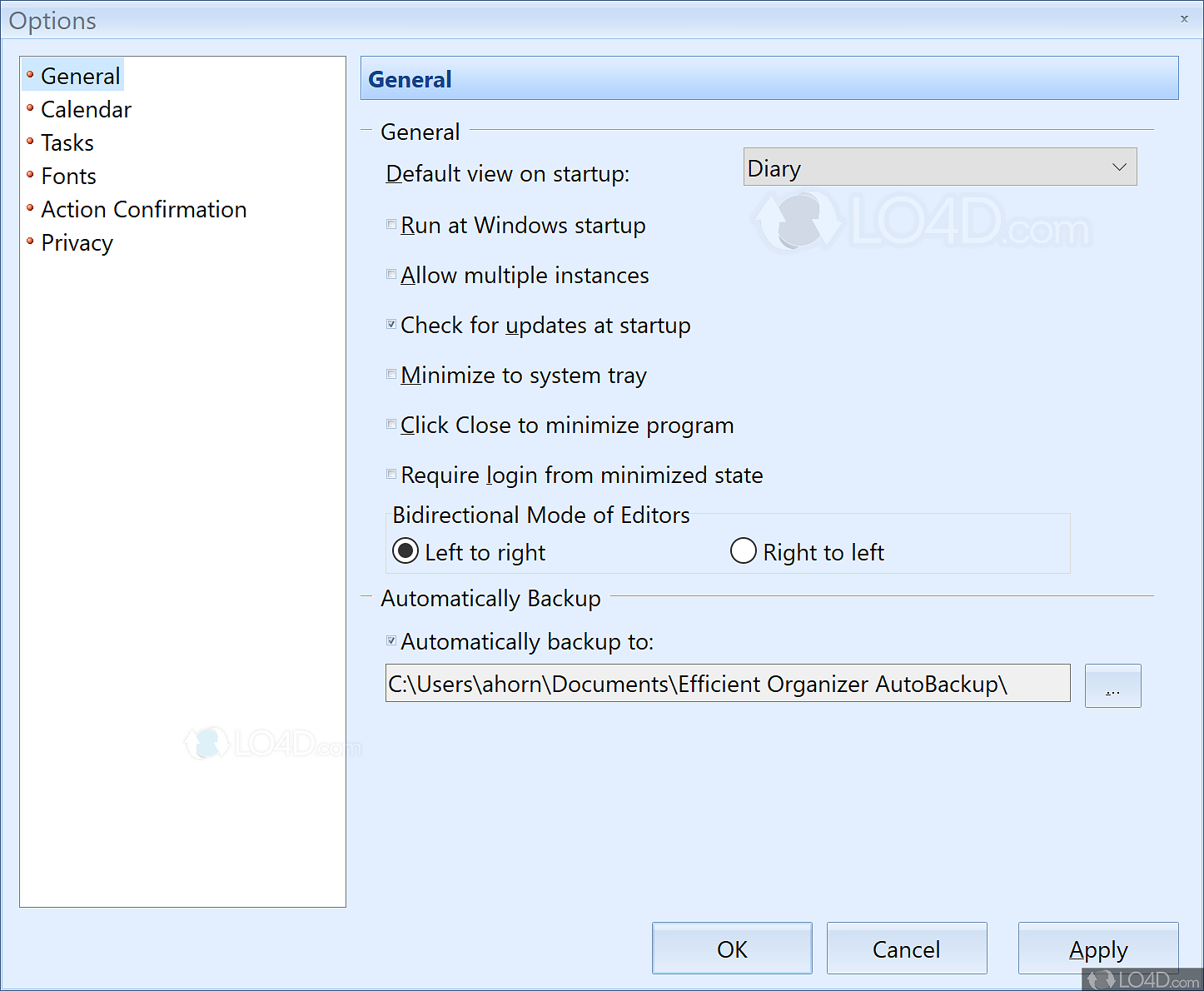 Efficient Diary - Download