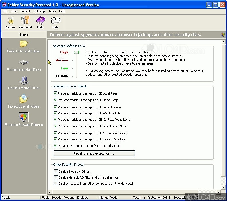 Folder Security Personal - Download