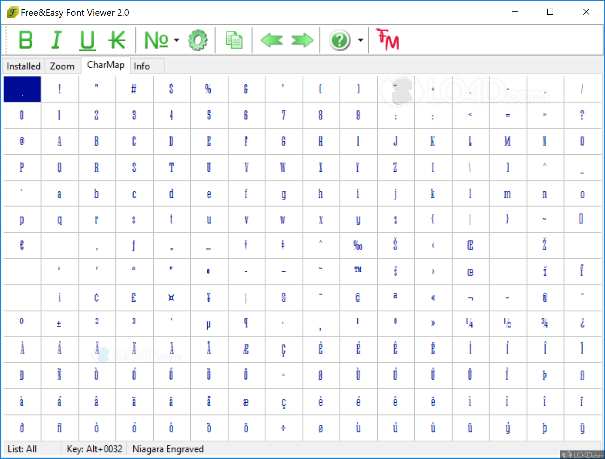 Free & Easy Font Viewer - Download