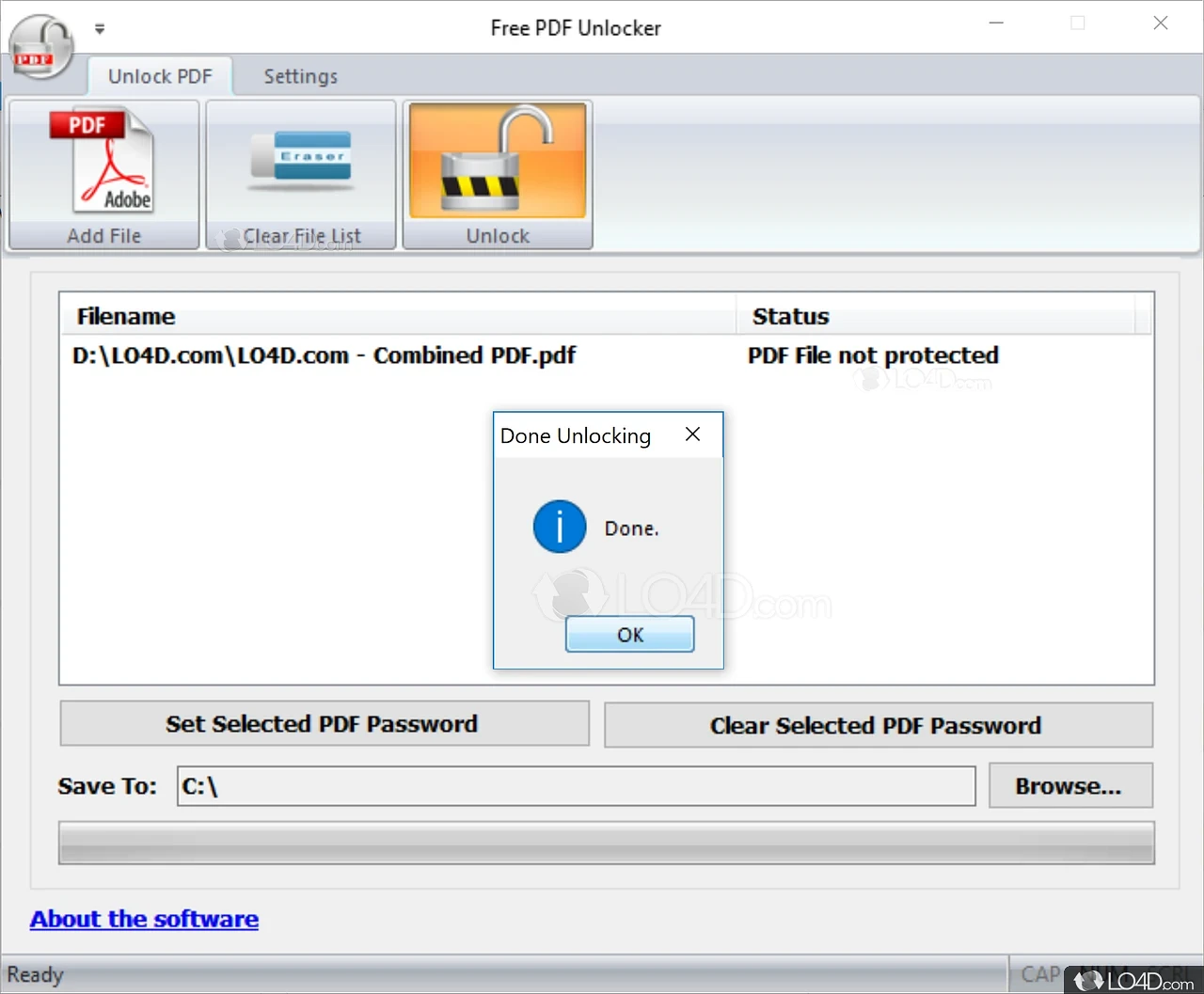 Free PDF Unlocker Download