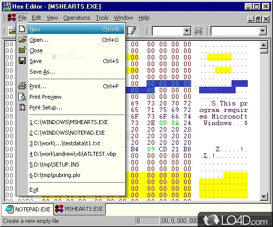 Hex Edit Windows Okteta Hex Editor | Delightly Linux