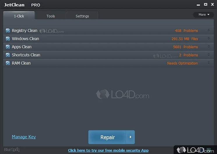 Jetclean Free Download