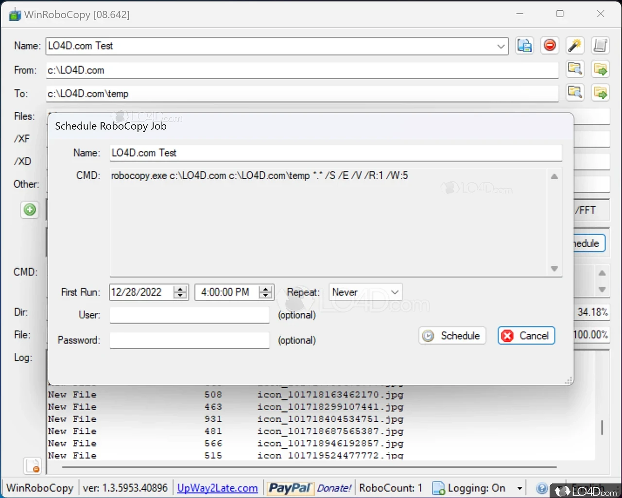 Winrobocopy Screenshot