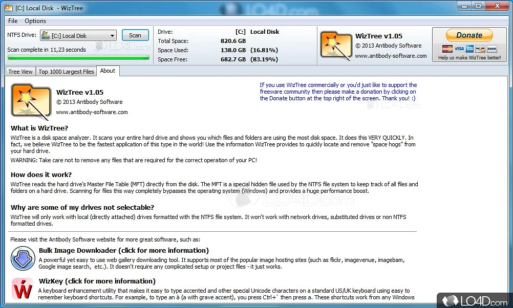 Wiztree WizTree Vs. WinDirStat