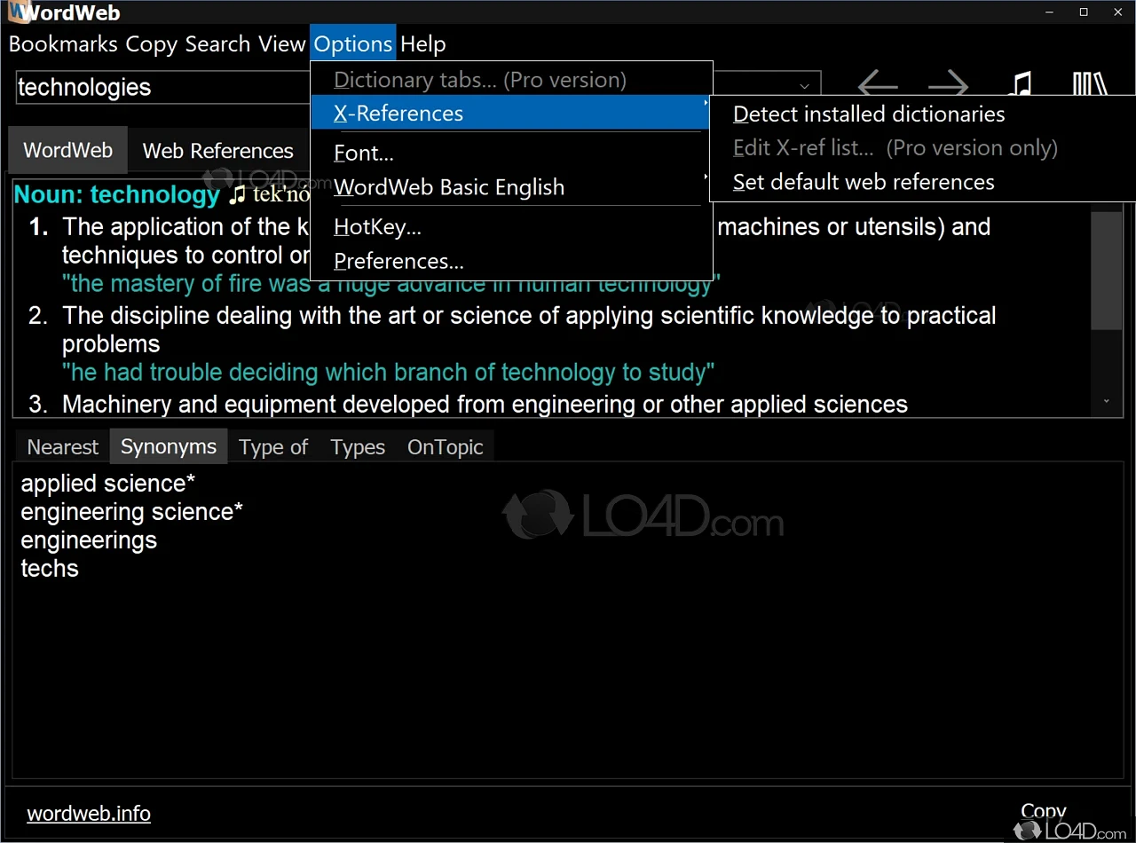 Word Web Install