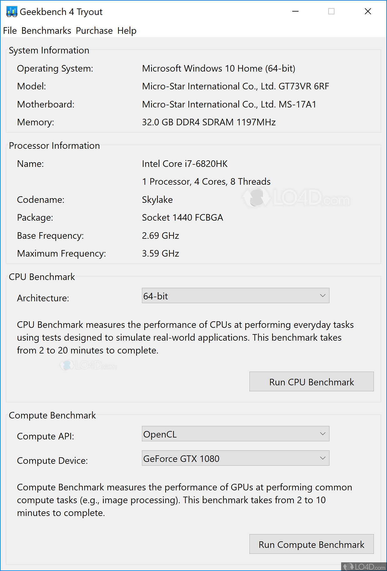 Geekbench - Download