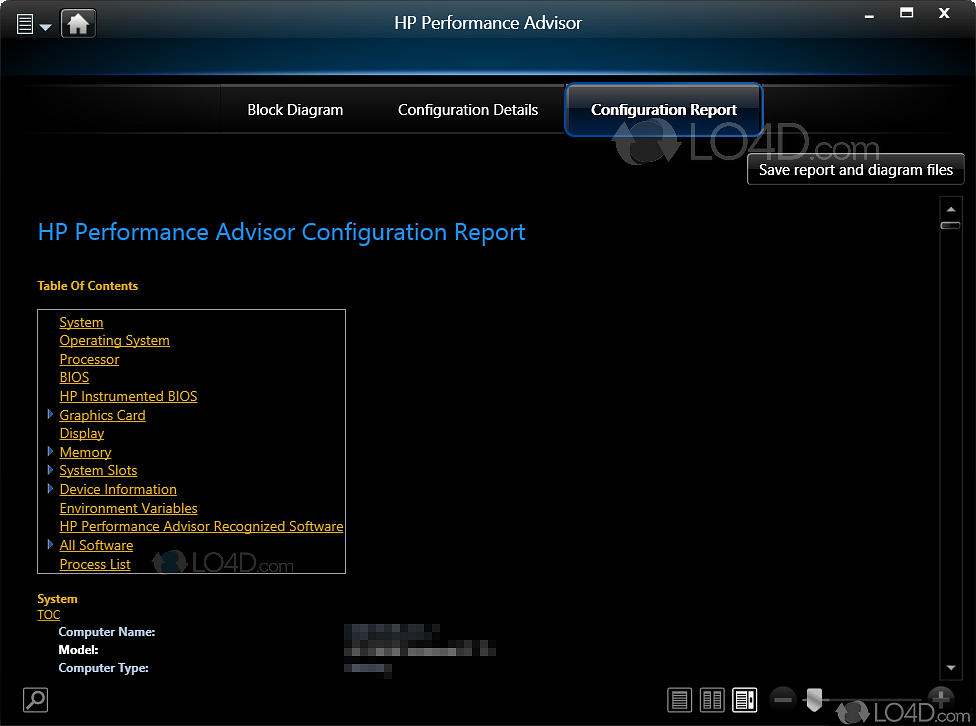 HP Performance Advisor - Download