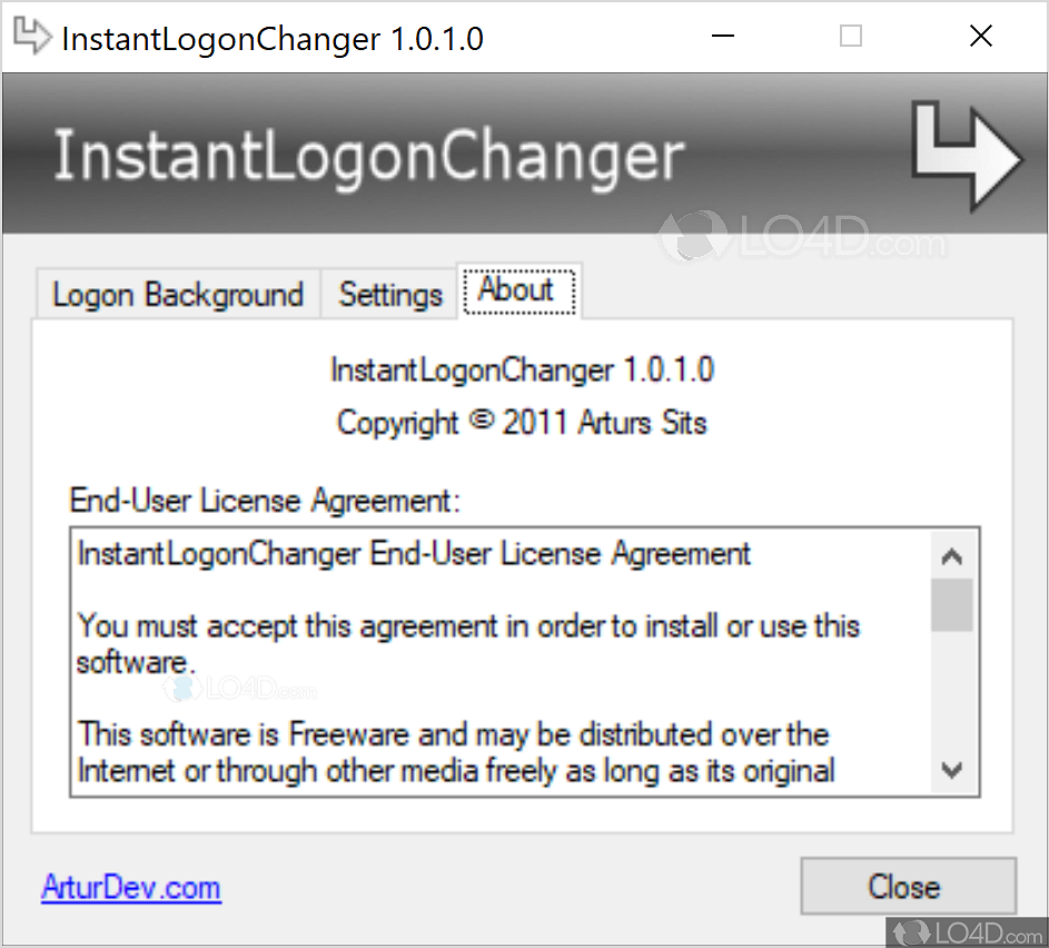 InstantLogonChanger - Download