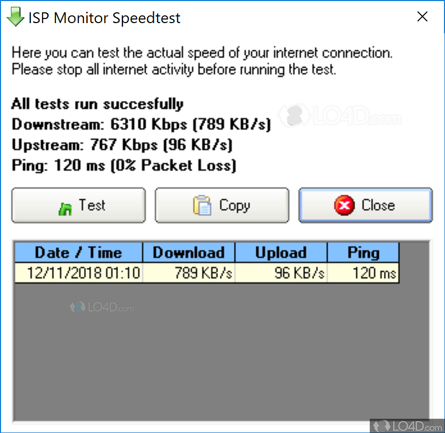ISP Monitor - Download