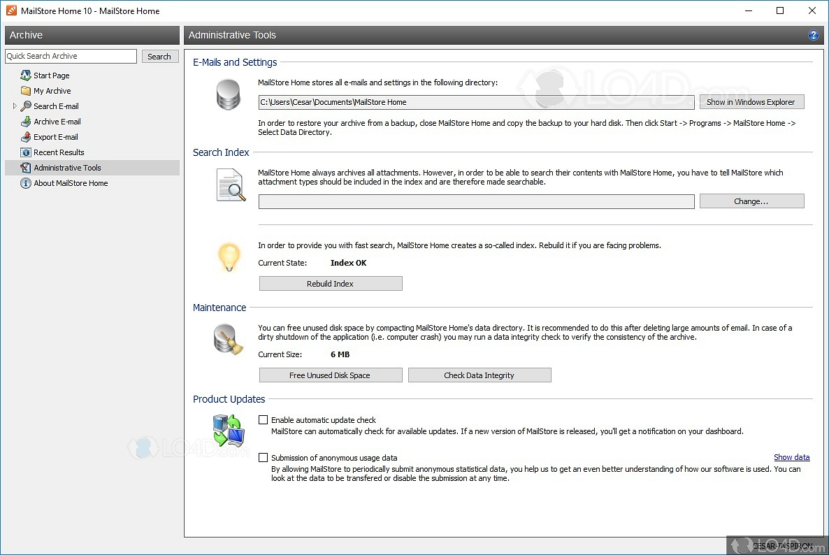 MailStore Home - Download