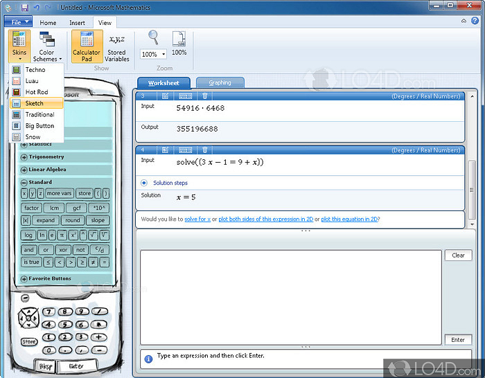 Microsoft Mathematics - Download