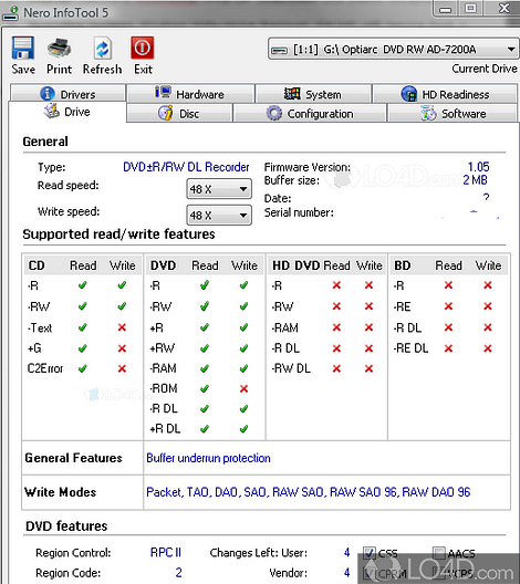 Nero Infotool - Download