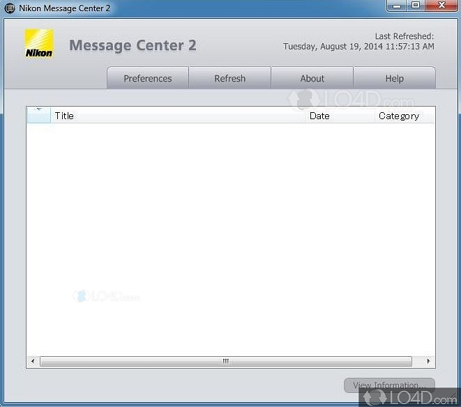 Nikon Message Center - Download