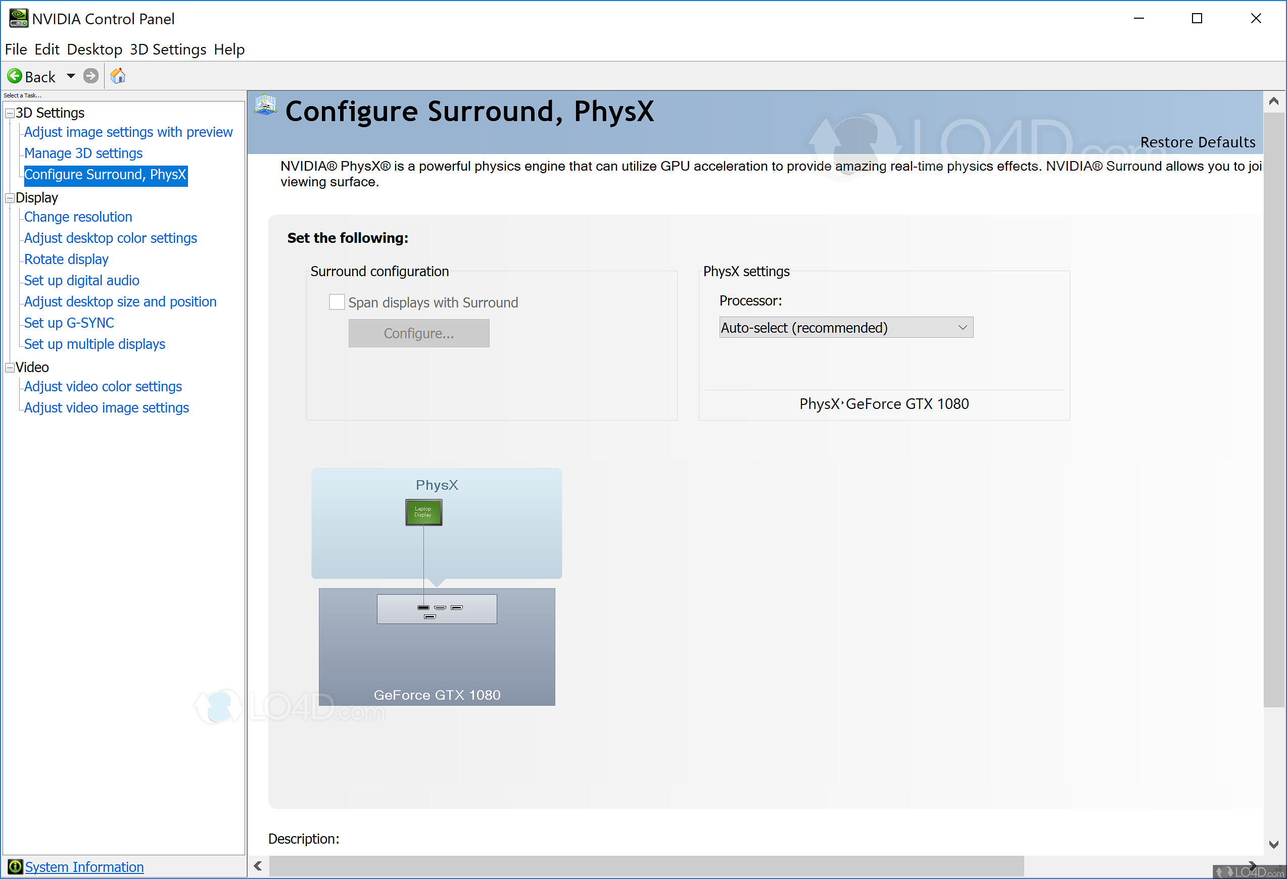 NVIDIA Display Control Panel Download