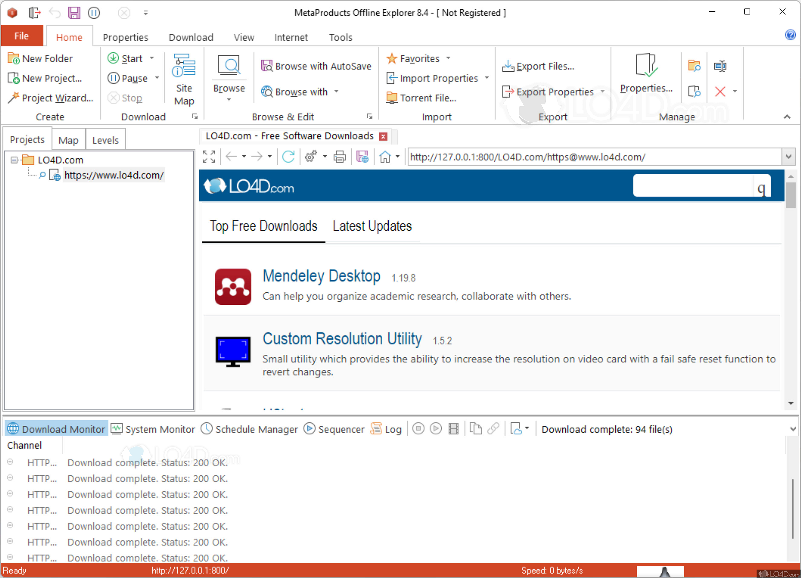 Offline Explorer - Download