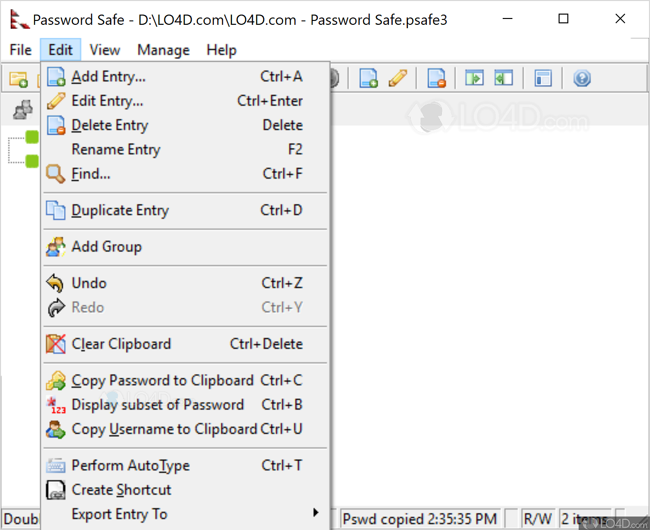 Password Safe - Download
