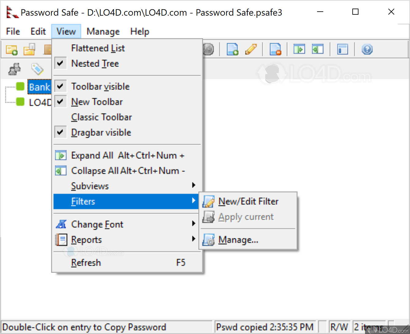 Password Safe - Download