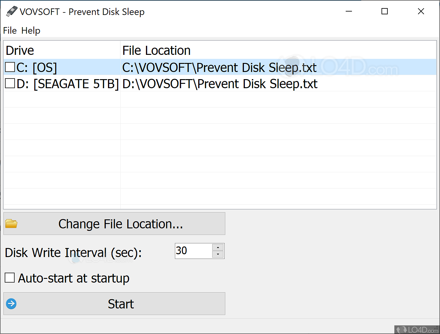 Prevent Disk Sleep - Download