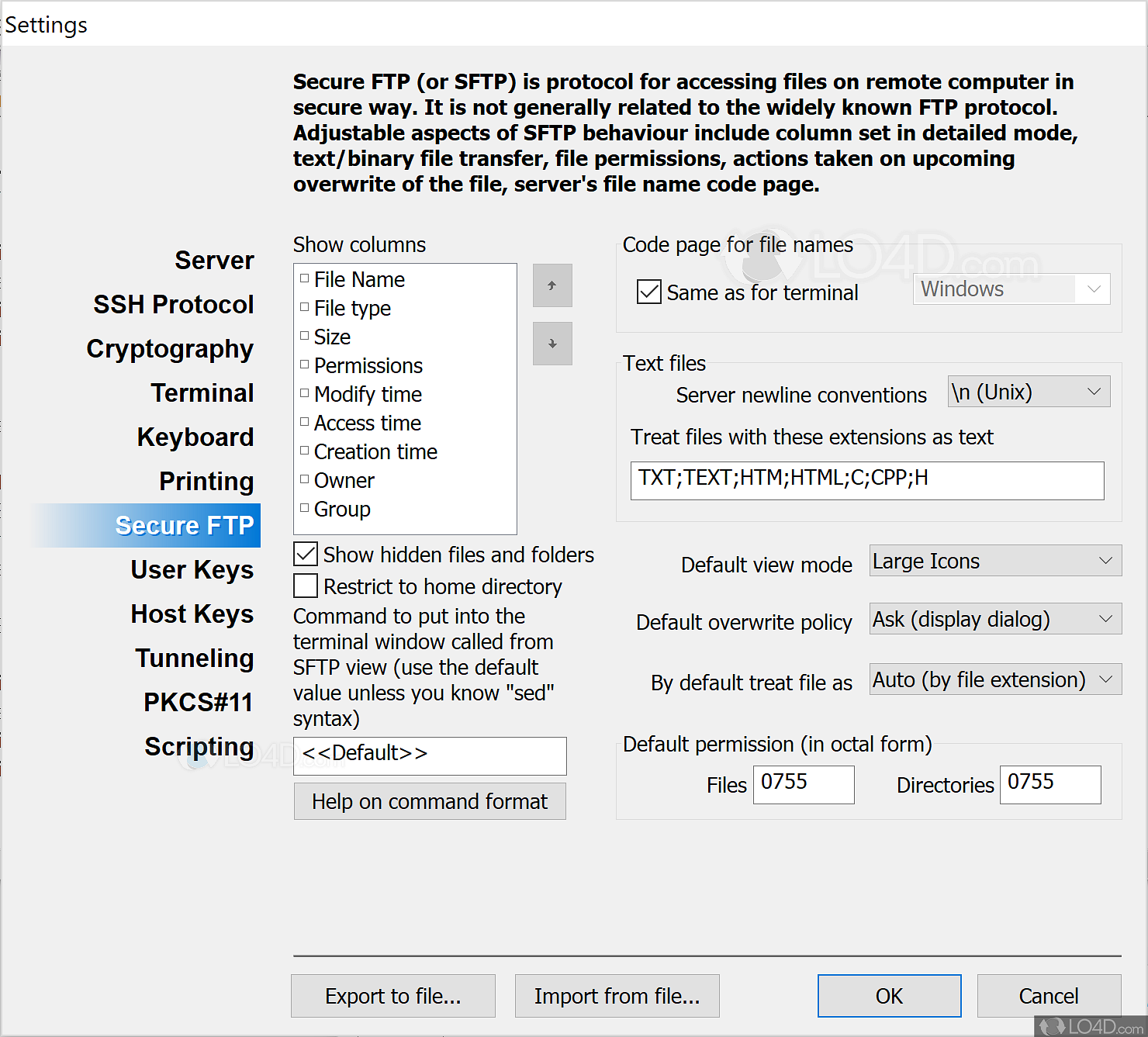 Private Shell SSH Client - Download